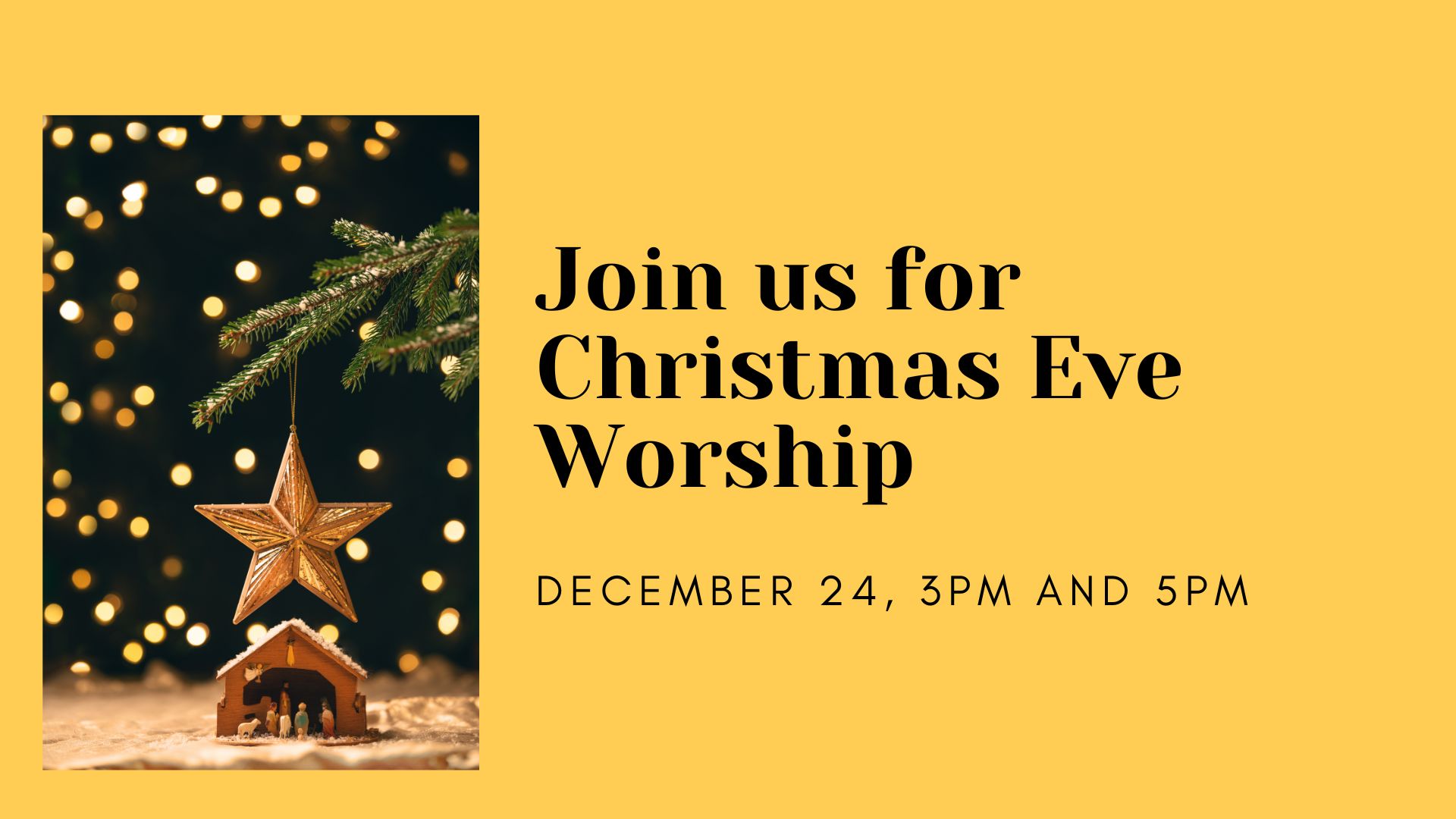 Worship with Us!